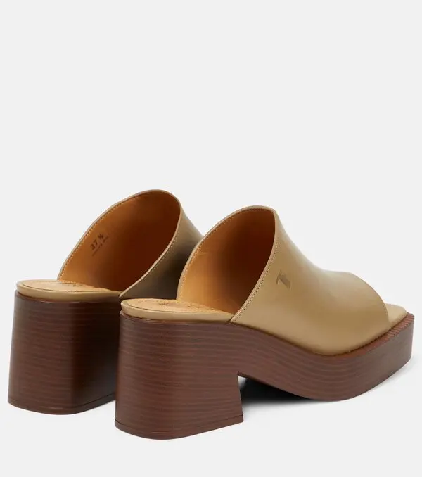 TOD'S Leather Mules