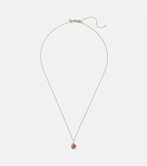 SYDNEY EVAN Evil Eye Necklace - Gold