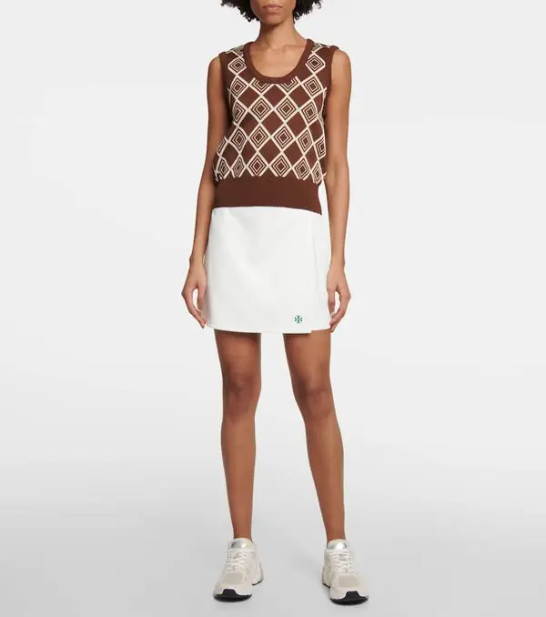 Tory Burch Jacquard Vest
