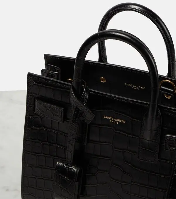 Saint Laurent Sac De Jour Nano Tote - Black