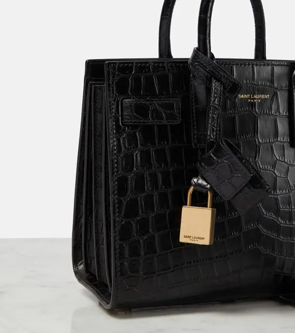 Saint Laurent Sac De Jour Nano Tote - Black