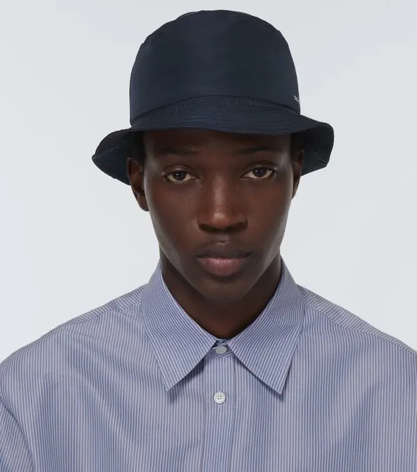 Kiton Logo Bucket Hat