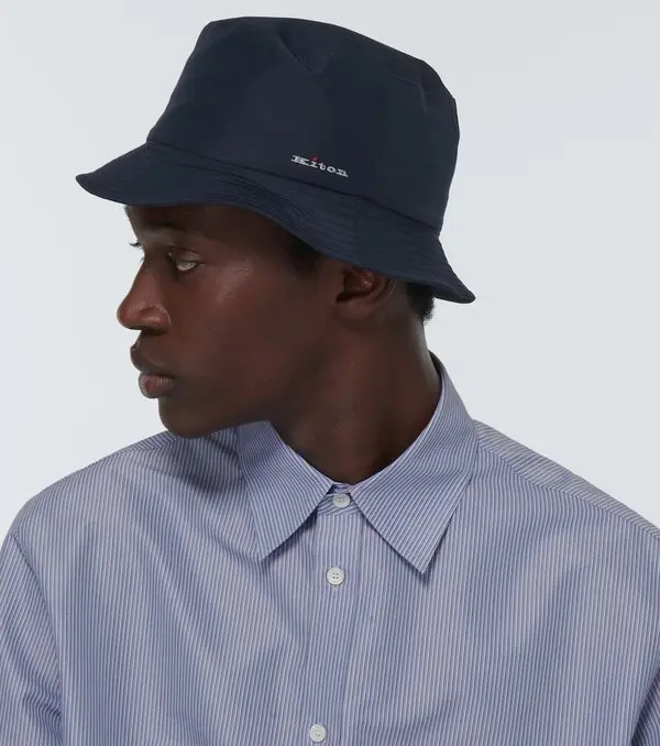 Kiton Logo Bucket Hat