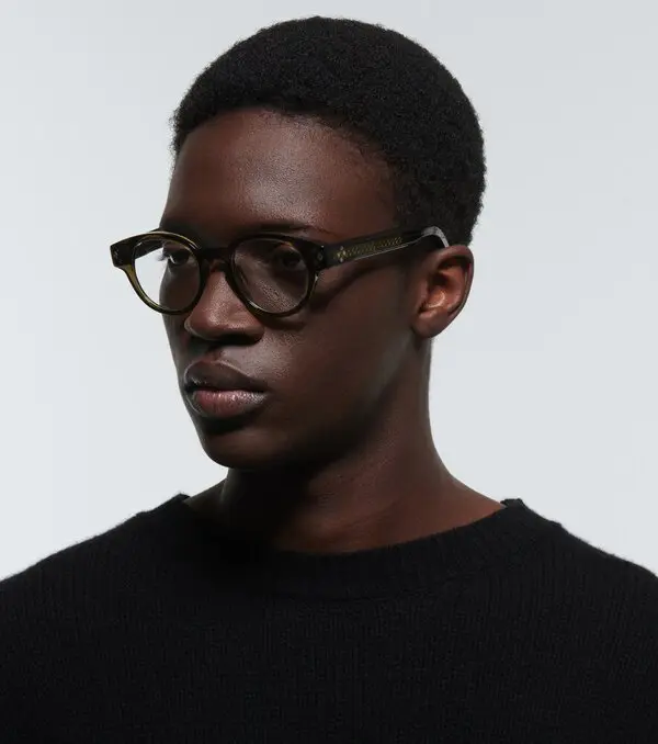 Dior Cd Diamondo R1i Round Frame Glasses