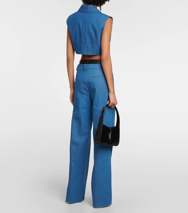 AYA MUSE Ule Low-rise Denim Pants