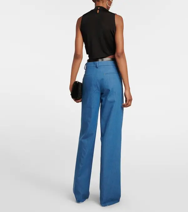 AYA MUSE Ule Low-rise Denim Pants