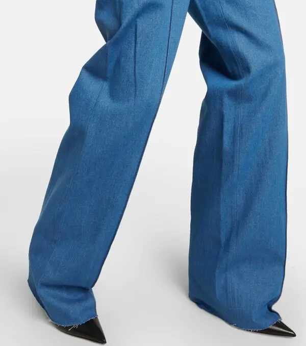 AYA MUSE Ule Low-rise Denim Pants