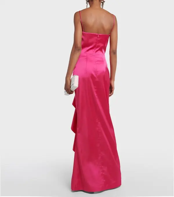 RASARIO Draped Corset Gown