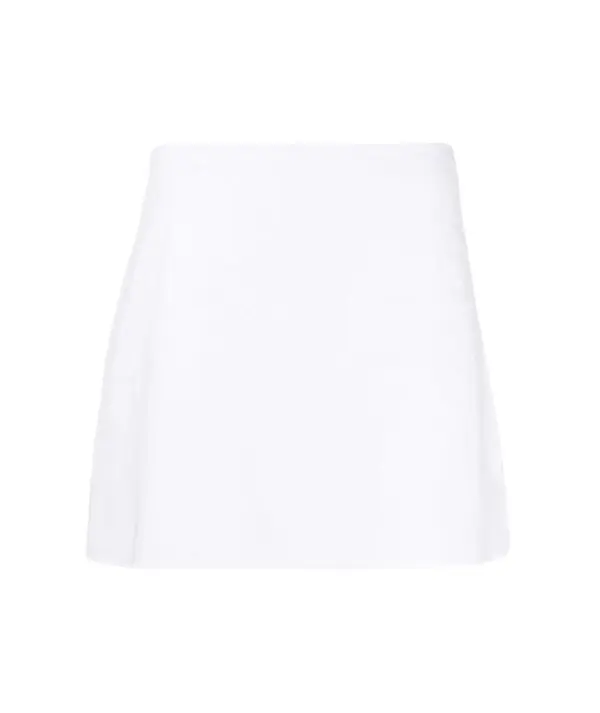 REFORMATION Veranda Mini Skirt - White
