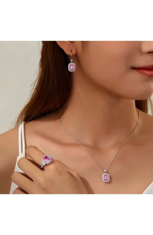 Lafonn Lab Created Sapphire And Simulated Diamond Pendant Necklace