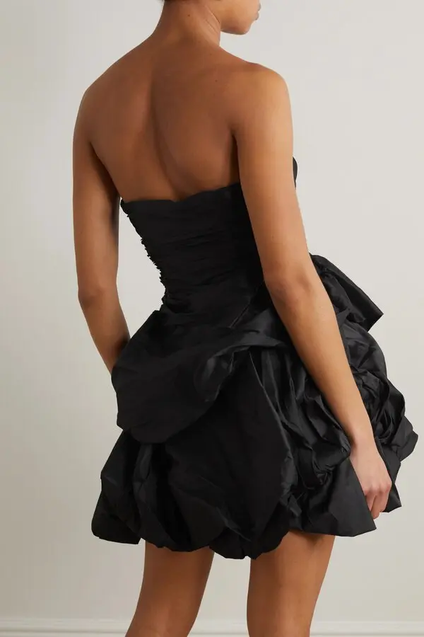 aje daybreak strapless mini dress Aje