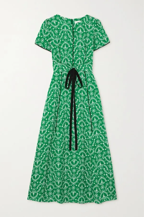 cefinn belted voile midi dress Cefinn  The Loop