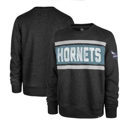 '47 47 Charlotte Hornets Tribeca Emerson Pullover Sweatshirt