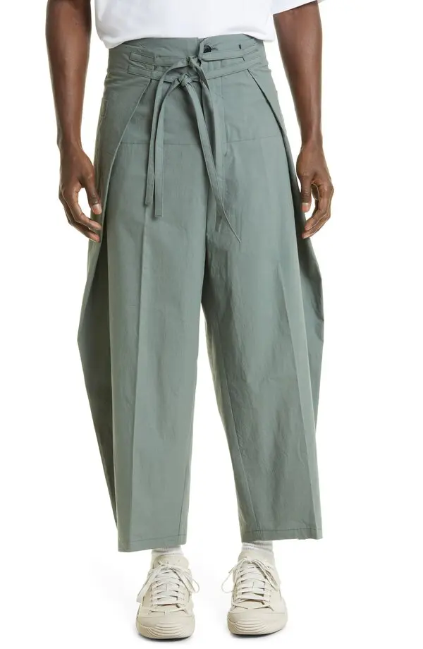 Craig Green Wrap Trousers In Green - 60% Off | Editorialist