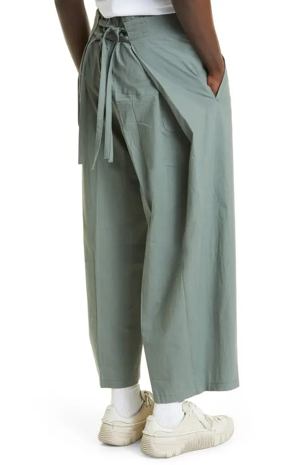 Craig Green Wrap Trousers In Green - 60% Off | Editorialist