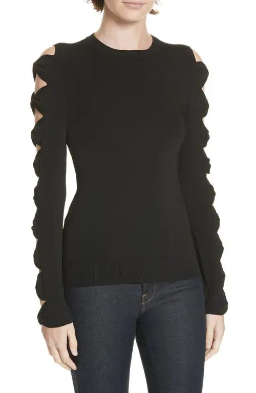 Ted Baker London Cutout Sleeve Pullover