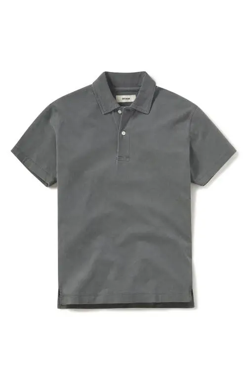 Buck Mason Sueded Cotton Polo
