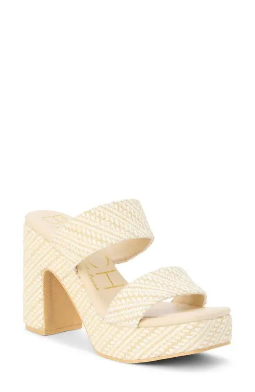 Matisse Gem Platform Sandals - Cream