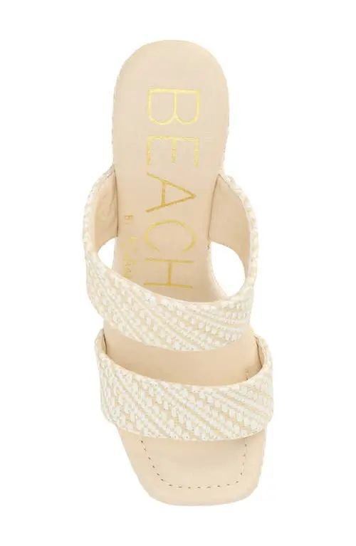 Matisse Gem Platform Sandals - Cream