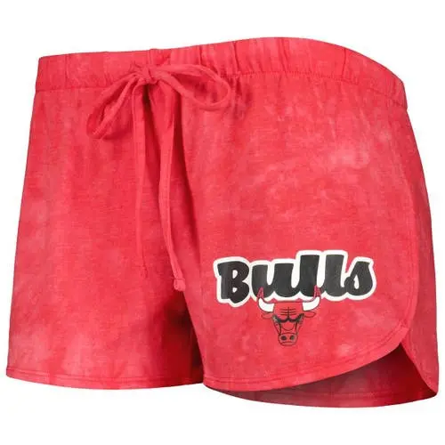 CONCEPTS SPORT Chicago Bulls Tie-dye Tank Top And Shorts Set