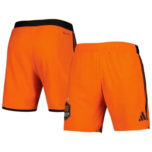 Adidas Houston Dynamo Fc 2023 Authentic Aeroready Shorts - Orange