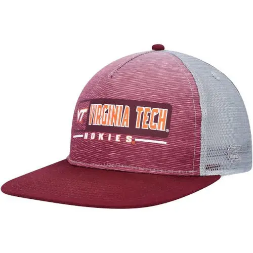 COLOSSEUM Gray Virginia Tech Hokies Snapback Hat