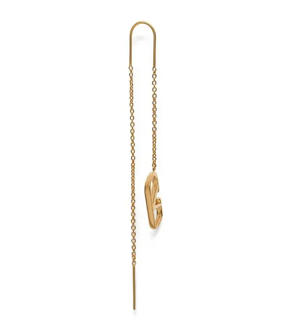 Valentino Garavani Vlogo Signature Earrings - Gold