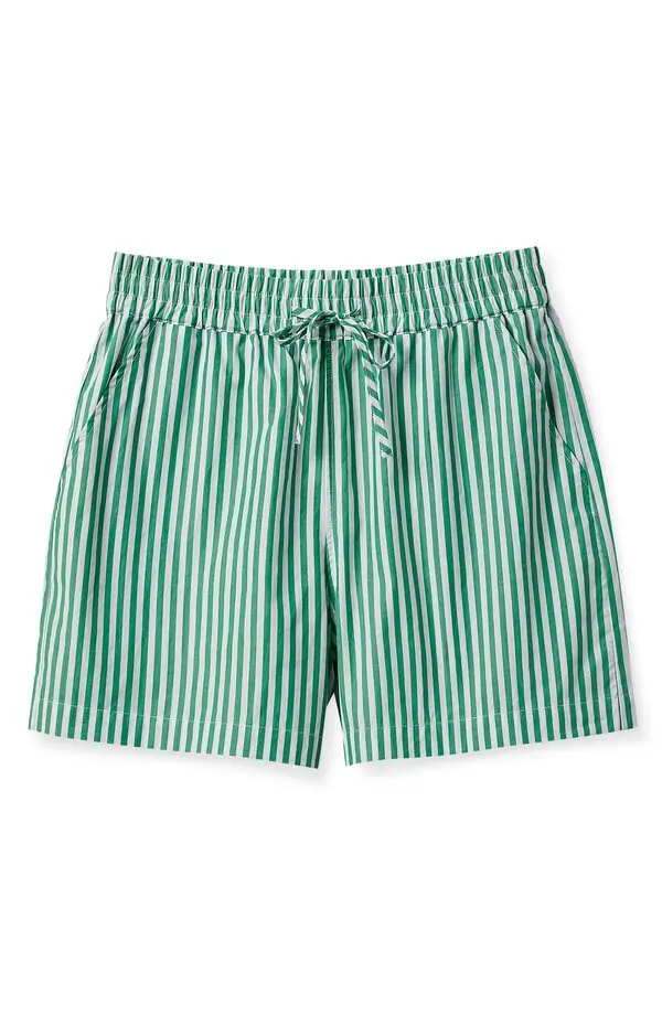 Brixton Sidney Colorblock Stripe Organic Cotton Shorts