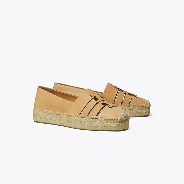 Tory Burch Ines Platform Espadrille - Camello