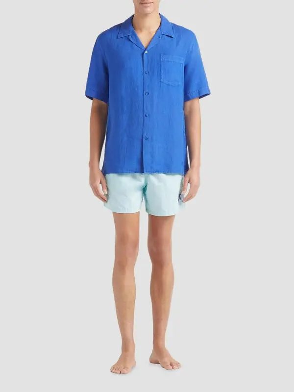 Vilebrequin Charli Linen Shirt - Marrakech