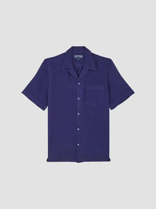 Vilebrequin Charli Linen Shirt - Midnight