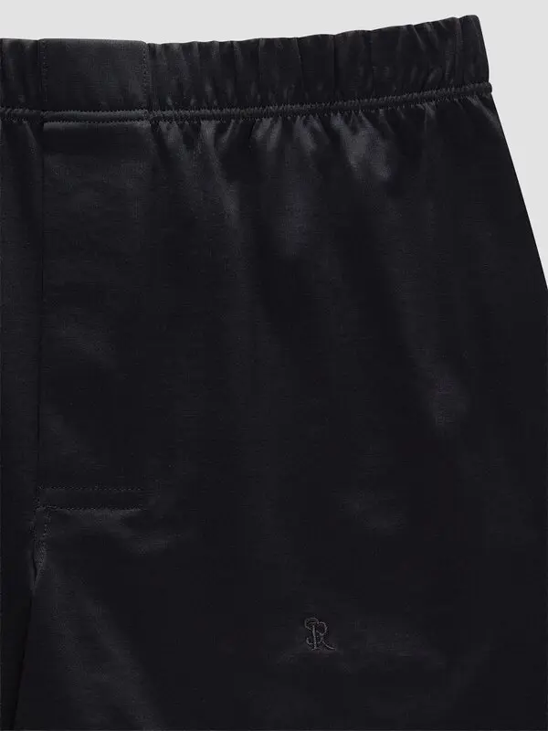 Stefano Ricci Solid Cotton Boxer Shorts