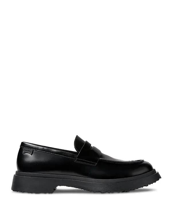 Camper Walden Slip On Loafers - Black