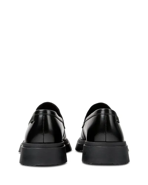 Camper Walden Slip On Loafers - Black