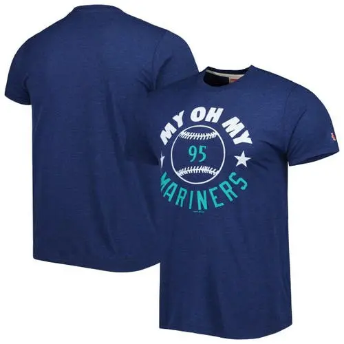 HOMAGE Seattle Mariners Hyper Local Tri-blend T-shirt