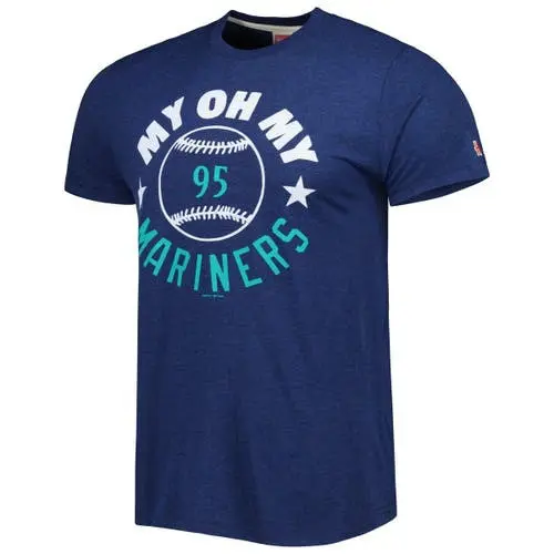 HOMAGE Seattle Mariners Hyper Local Tri-blend T-shirt