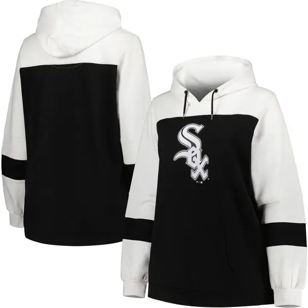 Profile Chicago White Sox Colorblock Pullover Hoodie