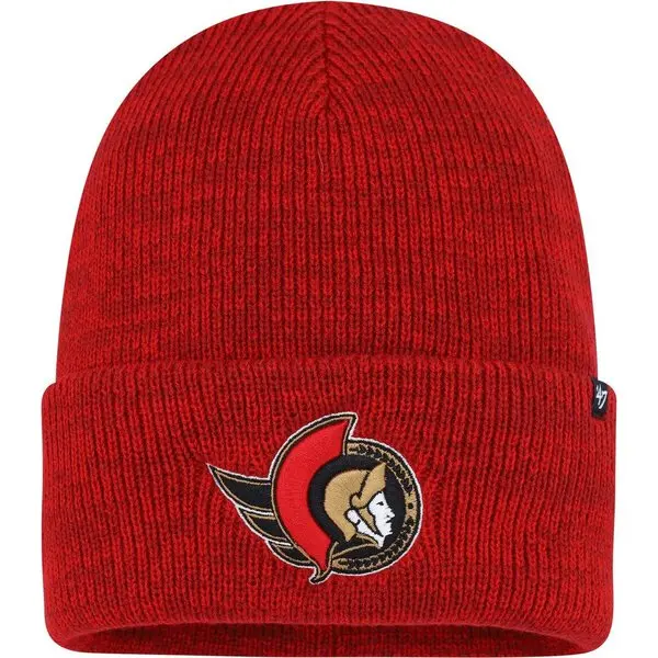 '47 Ottawa Senators Brain Freeze Cuffed Knit Hat - Red