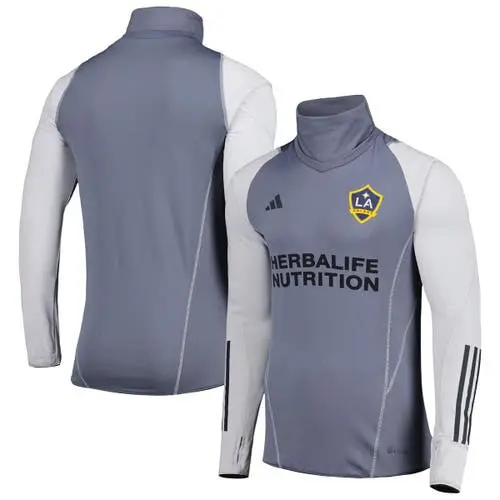 Adidas La Galaxy Warm Raglan Cold.rdy Top - Gray