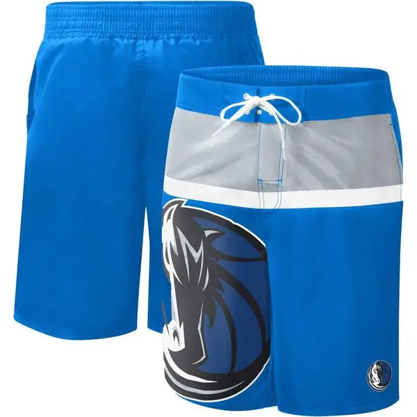 G-III SPORTS BY CARL BANKS Dallas Mavericks Board Shorts - Blue