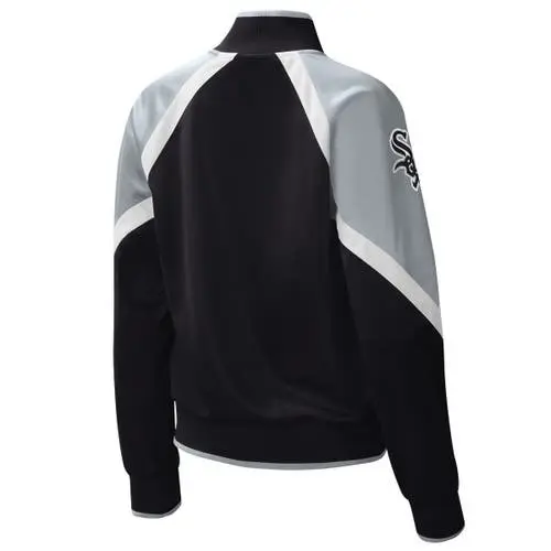 STARTER Chicago White Sox Touchdown Raglan Full-zip Track Jacket