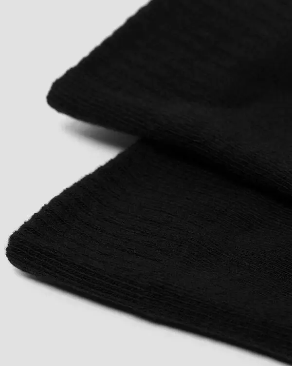 Dr. Martens Double Doc Crew Socks - Black