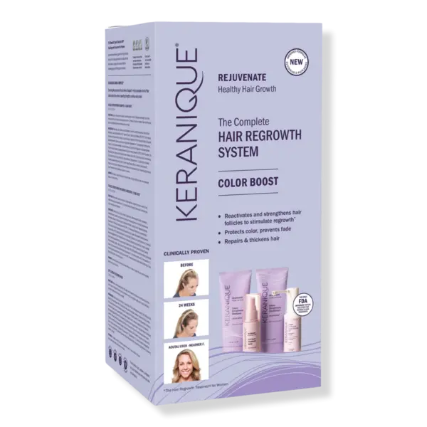 KERANIQUE Color Boost Complete Hair Regrowth System - One-color
