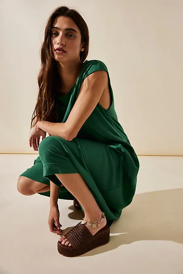chinese dress ladies FREE PEOPLE Adriel Midi Dress main image 0