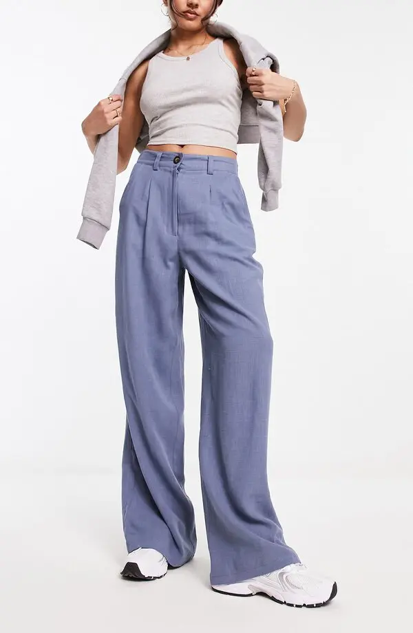 Asos Wide Leg Dad Trousers
