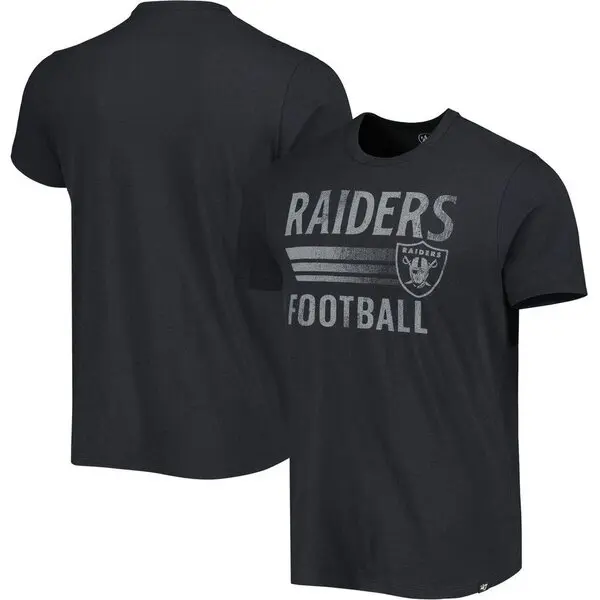 '47 Las Vegas Raiders Wordmark Rider Franklin T-shirt - Black