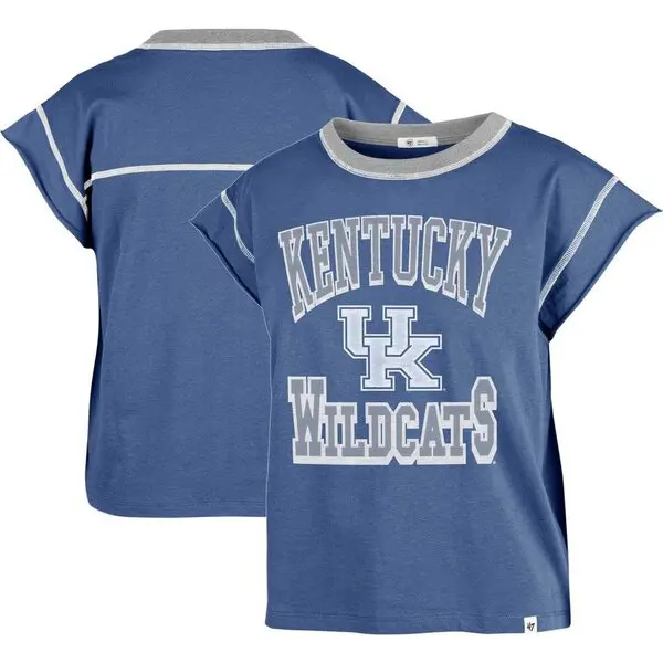 '47 Kentucky Wildcats Sound Up Maya Cutoff T-shirt - Royal