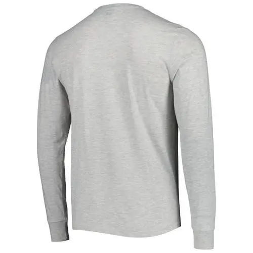 '47 Heathered New Orleans Saints Dozer Franklin Long Sleeve T-shirt