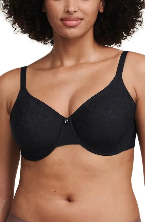 Chantelle Comfort Chic Underwire Full Coverage Bra - Black-11