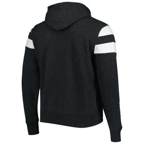'47 Heathered New Orleans Saints Premier Nico Pullover Hoodie